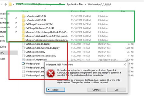 System IO FileNotFoundException Could Not Load File Or Assembly CefSharp Core Runtime Dll Or