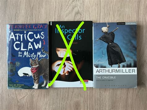 Gcse An Inspector Calls Atticus Claw Arthur Miller 興趣及遊戲 書本 And 文具 小說 And 故事書 Carousell