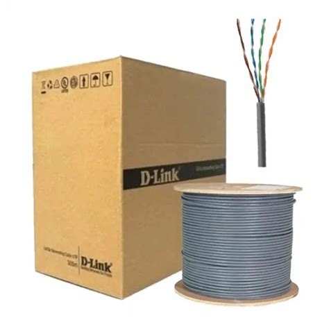 D Link Cat6 Cable Cat 6 Cable Copper Networking Cable For Router Utp 305m At ₹ 7645 Box D