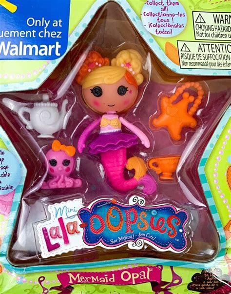 Mini Lalaloopsy Lala Oopsies Mermaid Opal Doll New In Package Ebay
