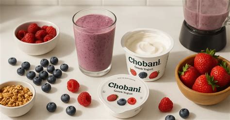 Chobani Greek Yogurt How To Blend The Best Smoothies Ever