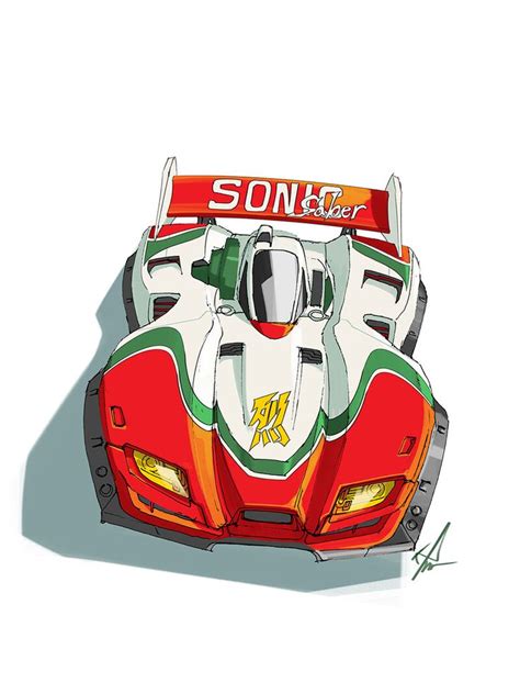 Artstation Sonic Saber Cool Car Drawings Wheel Art Mini 4wd