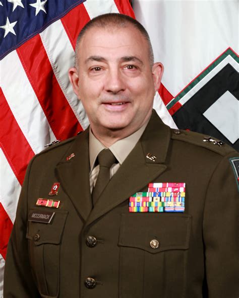 Maj Gen Mark Mccormack First Army Biography View