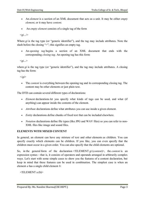 Web Engineering Unit Iv As Per Rgpv Syllabus Pdf