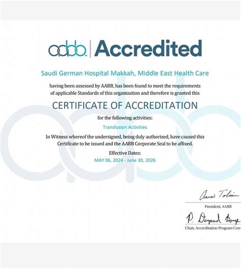 Dr Amany Abdelaziz On Linkedin Sgh Makkah Lab Cap Aabb Cbahi Be