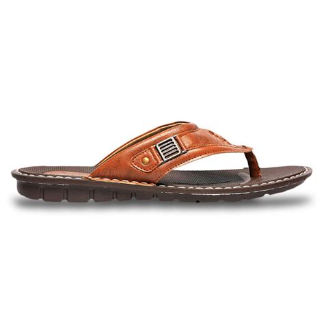 Bata Brown Chappal For Men Bata