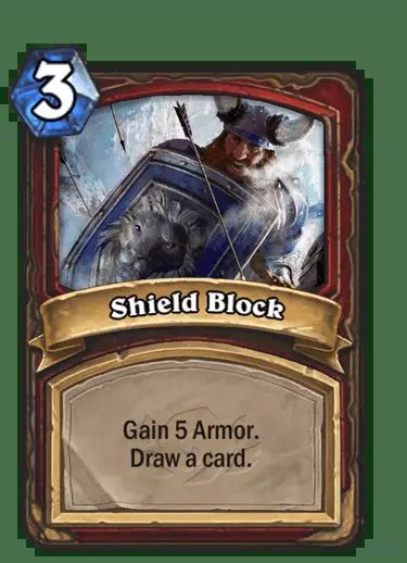 Shield Block Free Hearthcard