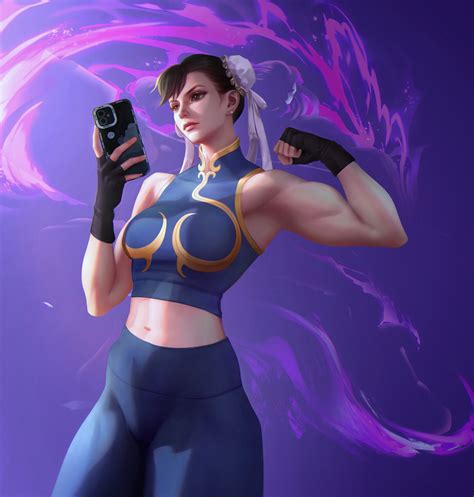 Artstation 春丽同人