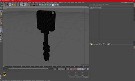3d Key Type Chubb Model Turbosquid 2222428