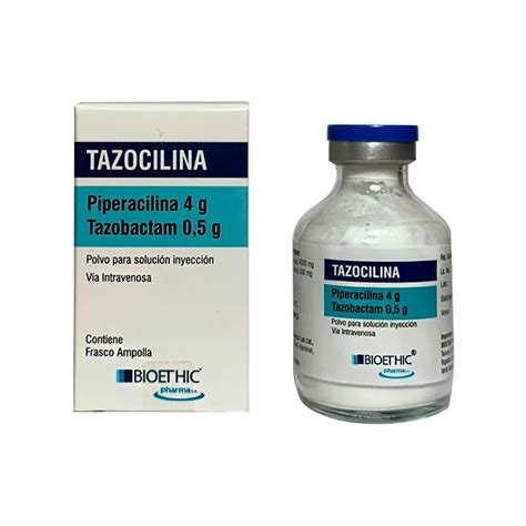 Tazocilina Piperacilina 4gr Tazobactam 05gr Cont 1 Ampolla Punto