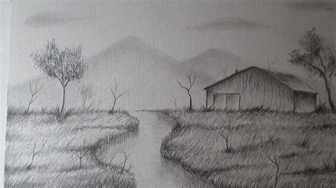 Dibujos A Lapiz Faciles De Copiar De Paisajes As Los Rboles No Se