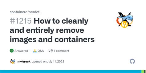 How To Cleanly And Entirely Remove Images And Containers · Containerd