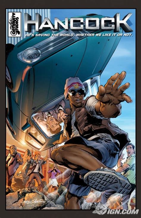 Hancock Superhero Comic