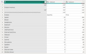 Remove Rows In Power Query In Power BI