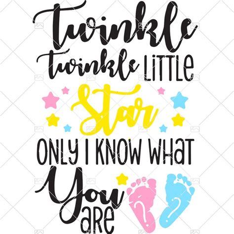 Gender Keeper Svg Twinkle Twinkle Little Star Only I Know What You Are