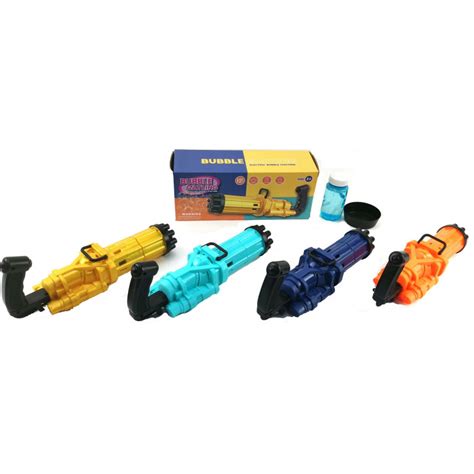 12 Hole Gatling Electric Bubble Gun Assorted Afterpay