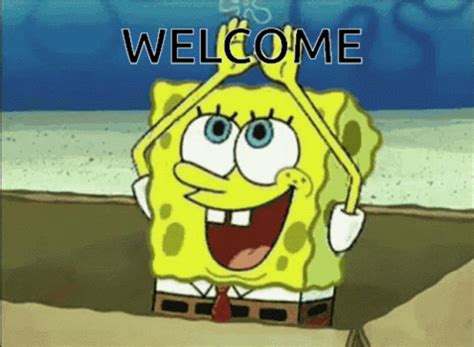 Spongebob Welcome  Spongebob Welcome Happy S Entdecken Und Teilen
