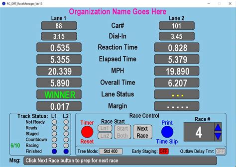 Rc Drag Race Timers Bill Vs Derby Timers