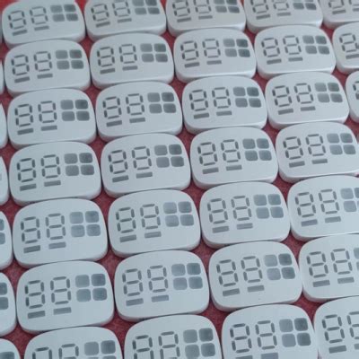 Custom Led Segment Display Module For Hair Shaver