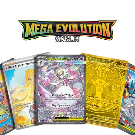 Mega Evolution Singles Hits Pokemon Tcg Me01 English Original