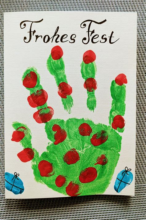 Weihnachtskarten Mit Kindern Basteln Ostseefamilie