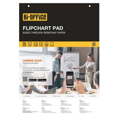Numeracy A1 Flip Chart Pads 70gsm 30 Sheets Pack Of 5