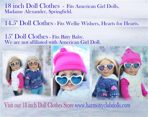 Harmony Club Dolls 18 Doll Clothes 14 Doll Clothes