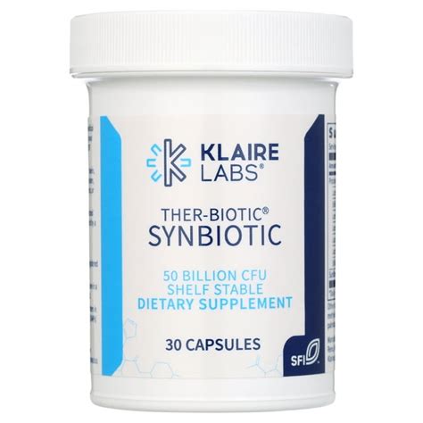 Klaire Labs Ther Biotic Synbiotic Probiotic 50b Cfu Immune