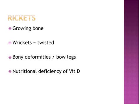 Rickets Clinical Features Pptx
