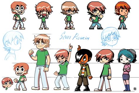 Scott Pilgrim Vs The World Game Sprites