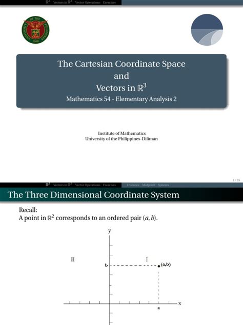 Pdf 13 Cartesian Space And Introduction To Vectors Handout Dokumen Tips