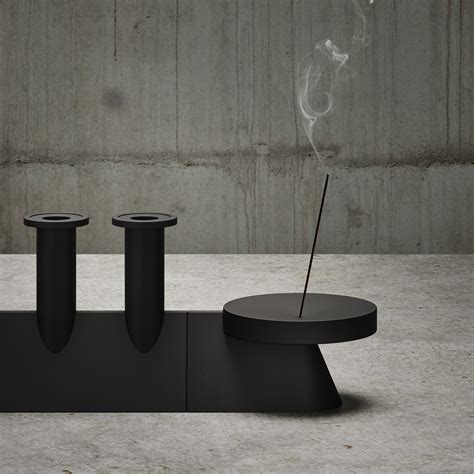 Max Lamb Creates Range Of Tableware From Black Basalt