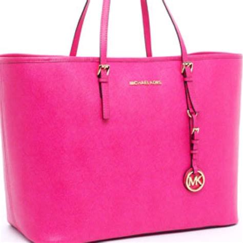 Hot Pink Mk ♥ Handbags Michael Kors Michael Kors Handbags Outlet Michael Kors Bag