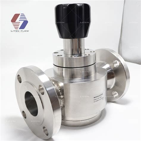 316 Stainless Steel 150 Flange In Line Pressure Reducing Valve 2