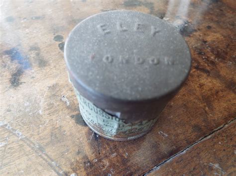 Rare Eley Of London No12 Percussion Cap Tin Vintage Fine Arms