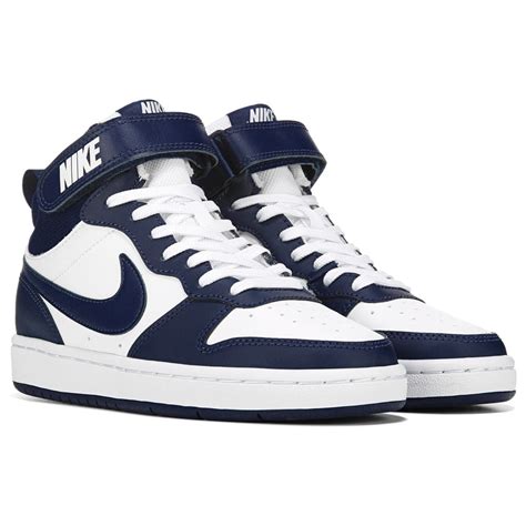 Nike Shoe High Tops Blue New Nike Court Royale 2 White Mid Top