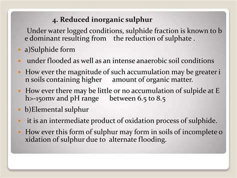 Sulfur Fertilizer Source And Forms Pptx