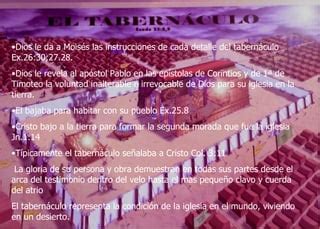 El Tabernaculo Pr Jose Cubillos Pps