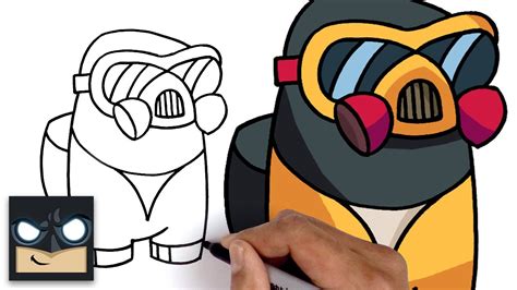 How To Draw Among Us Hazmat Crewmate Youtube
