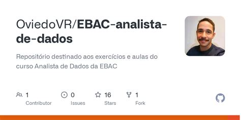 Github Oviedovrebac Analista De Dados Repositório Destinado Aos Exercícios E Aulas Do Curso