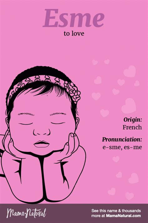 Esme Name Meaning Origin Popularity Girl Names Like Esme Mama Natural