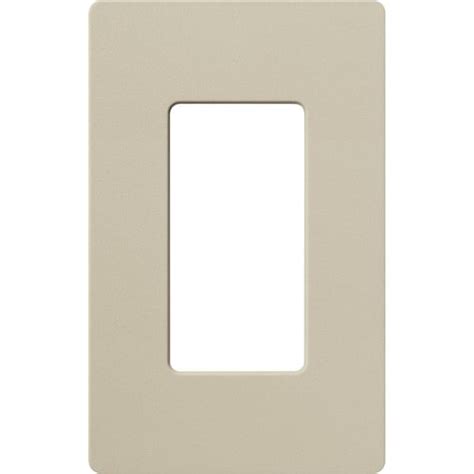 Lutron Claro 1 Gang Wall Plate For Decoratorrocker Switches Satin