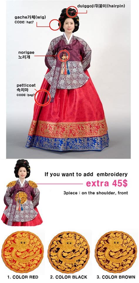 Korean Royal Women Cosutme In Joseon Dynasty Dangui Hanbok Korean
