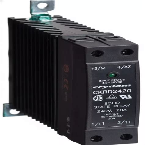 Buy Crydom Ckr60 Series Solid State Relays Din Rail Mount 30 A Load