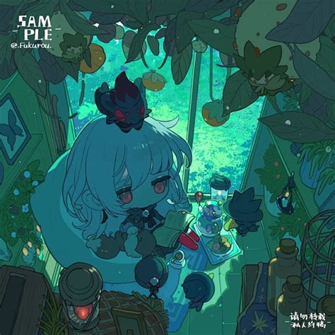 林枭 的作品详情 米画师