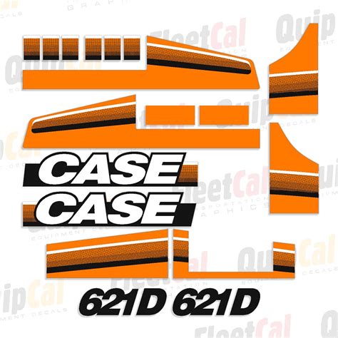Case 621d Wheel Loader Marking Decal Set Truck And Equipment Decals