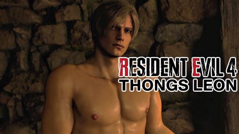 Resident Evil 4 Remake Thongs Leon Mod Pc Youtube