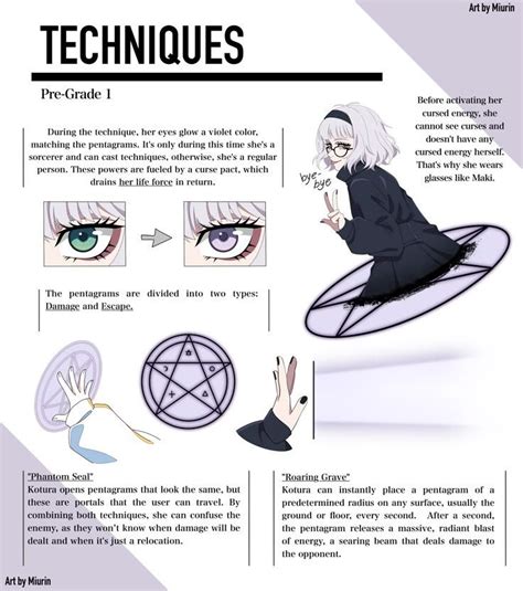 Jjk Oc Cursed Technique Ideas