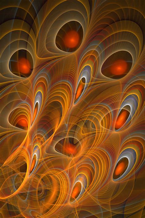 Orange Peacock Feathers 051110 By Hallv5 On Deviantart