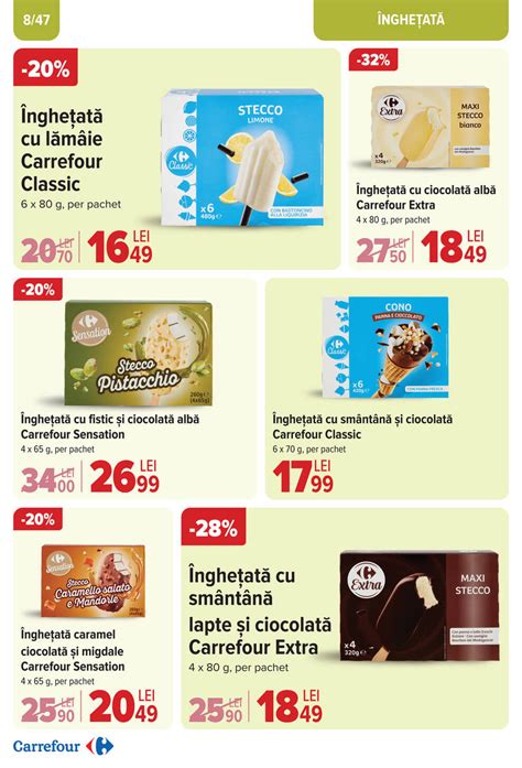 Oferte Carrefour Inghetata Din 26 Iunie 2024
